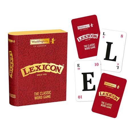Lexicon Book Card Game Word Skills Fun