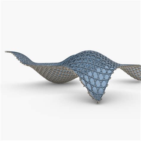 Parametric Alien Like Structure Pavilion 3d Model Turbosquid 1970342