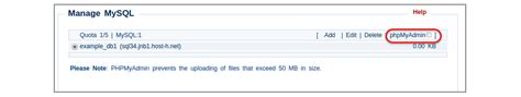 how to repair or optimise a database via konsoleh xneelo help centre