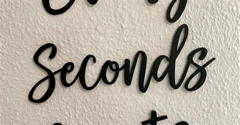 Every Seconds Counts Wall Art By Deadius Download Free Stl Model