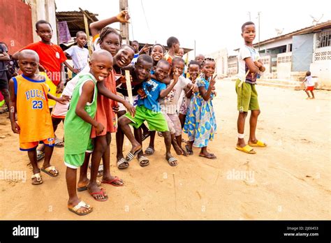 Daily Life People On The Streets In Ivory Coast Cote Divoire De