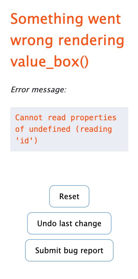 Deleting Valuebox Value Results In Error State Issue 231 Rstudio