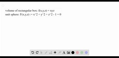 SOLVED Rectangular Box Of Largest Volume In A Sphere Find The Dimensions Of The Closed