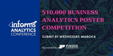 Informs On Linkedin Datascience Analytics Awards Posters