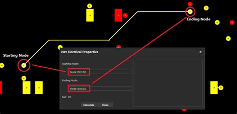 Calculate The Electrical Properties Of A Net Without Running Simulation