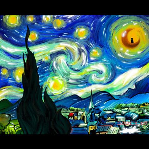 별이 빛나는 밤에