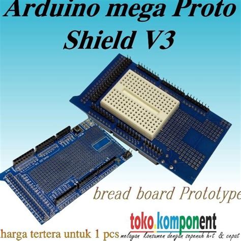 Jual Kualitas Terbaik Arduino Mega Proto Shield V3 Protoshield