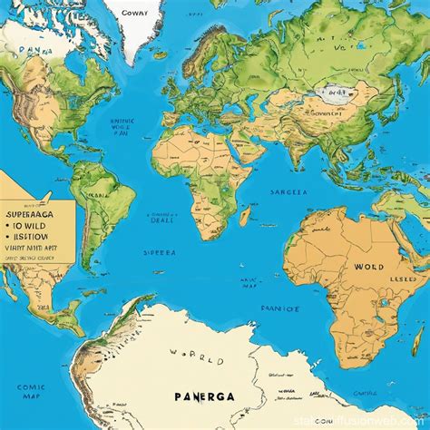 Pangea Map Stable Diffusion Online