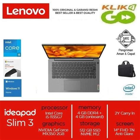 Promo Lenovo Ideapad Itl I G Ram Gb Gb Ssd Fhd Tn Win Home Ohs