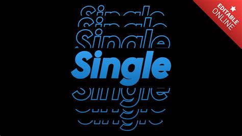 Single Text Effect Generator