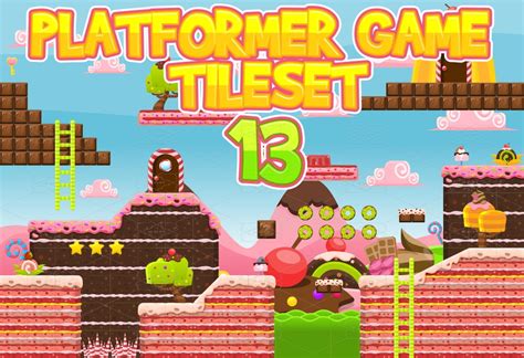Platformer Game Tile Set GameDev Market