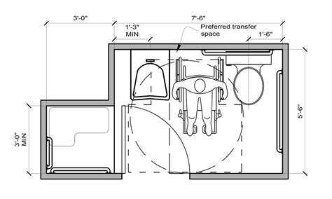 Handicap Accessible Bathroom Floor Plans Floor Roma