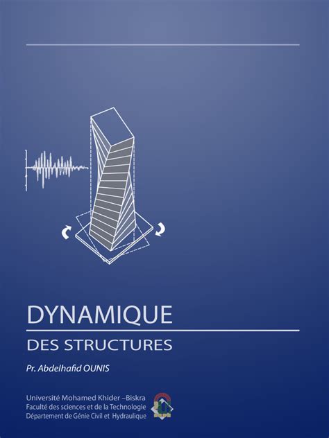dynamique des structures pdf