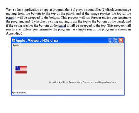 Solved Write A Java Application Or Applet Program That 1 Chegg Com