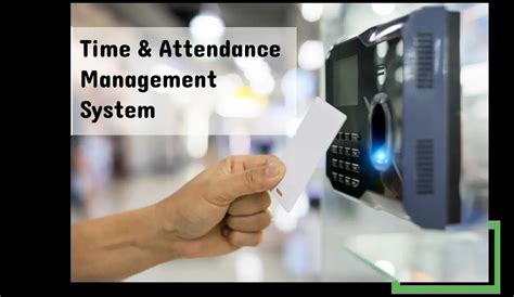Rfid Based Time And Attendance Management System Attendance Tracking