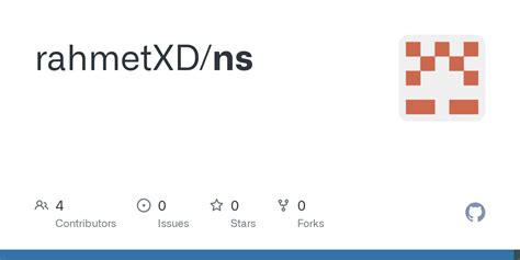 github rahmetxd ns