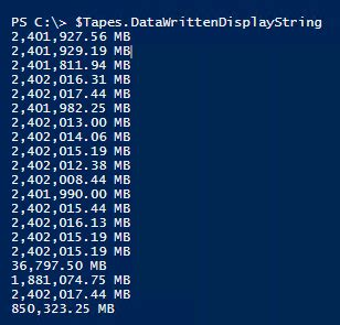 PowerShell Sum Array That Already Contains MBs Stack Overflow
