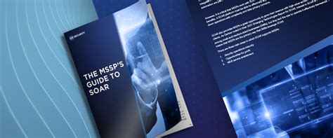 The Mssps Guide To Soar D3 Security