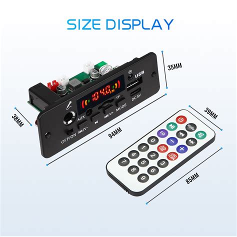 Local Seller 10w Amplifier Bluetooth Mp3 Wireless Decoder Board 5w Dc 5v Music Player Car Fm