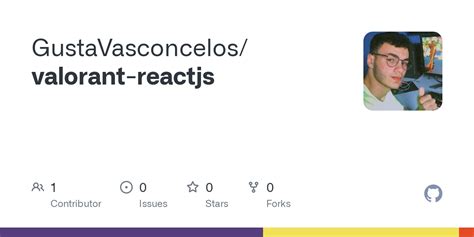 Github Gustavasconcelosvalorant Reactjs