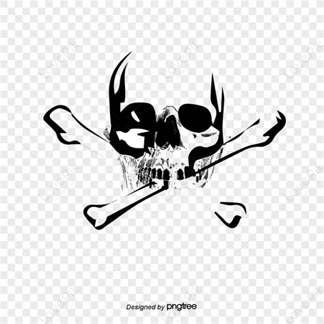 해골인쇄그래픽실루엣 Png 일러스트 무료 다운로드 Lovepik