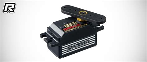 Red RC Sanwa SRG LS Black Low Profile Brushless Servo