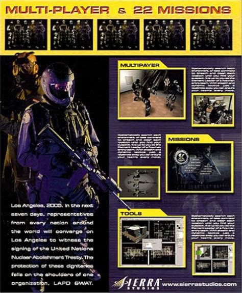 Swat 3 Tactical Game Of The Year Edition Images Launchbox Games Database