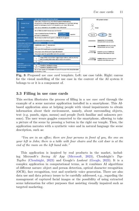 Use Case Cards A Use Case Reporting Framework Inspired By The European