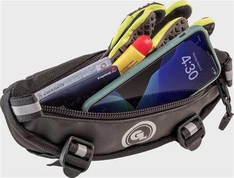 Giant Loop Zigzag Handlebar Bag Voor Op De Motor 15 Liter Zwart