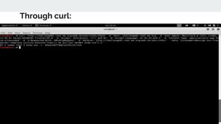 Basics Of Server Side Template Injection PPTX