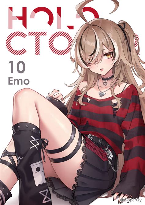 Nanashi Mumei Emo Danbooru