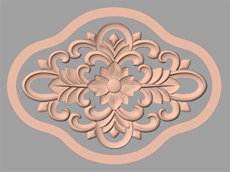 Artcam Aspire 3d Relief Models Stl Files Used For Cnc E564 3d Model