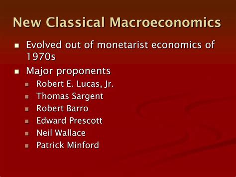 Ppt New Classical Macroeconomics Powerpoint Presentation Free Download Id 1822015