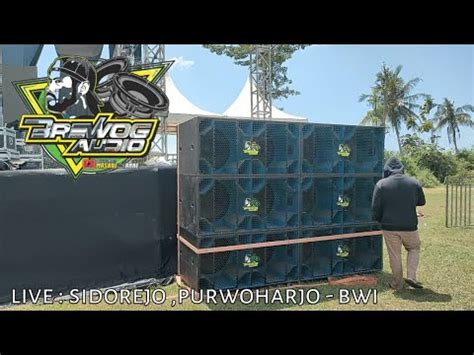prepare cek sound 16 sub Brewog audio bersama pemuda sidorejo - YouTube