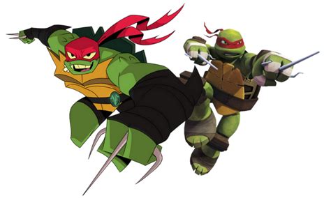Rottmnt Raph And 2012 Raph By Futureashton2044 On Deviantart