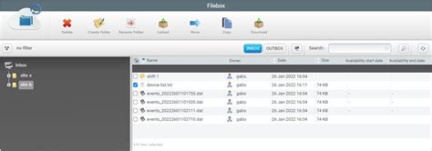 Managing A Site Data Sync Filebox Copying Files In Filebox