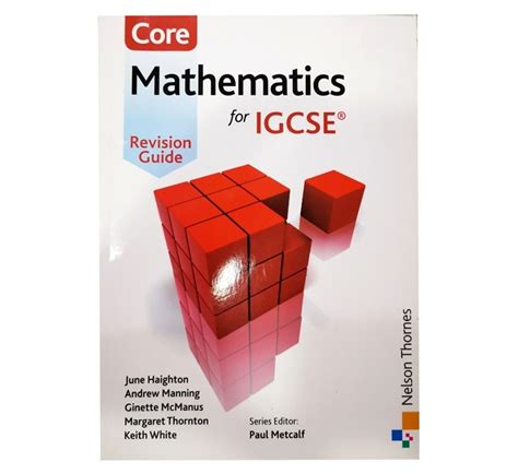 Core Mathematics For Igcse Revision Guide Buy Books Online In Bahrain
