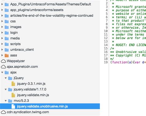 Umbraco Forms Cannot Read Property Adapters Jquery Validate Unobtrusive