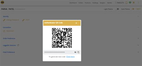 how to enable totp in shoonya broker ezquant