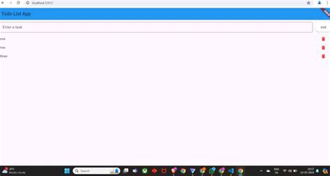 Todo App With Flutter Application Deepak U