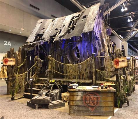 Nevermore Productions Swamp Shack Haunted House Decor Swamp Haunted