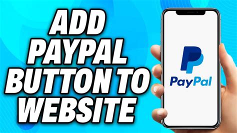 How To Add Paypal Button To Website 2024 Easy Fix Youtube