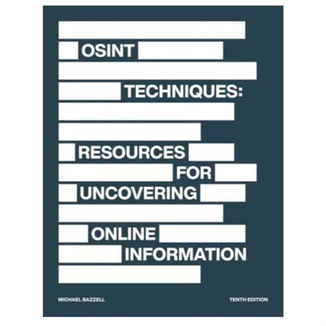 Stream [get Pdf] Osint Techniques Resources For Uncovering Online Information By Cememewk