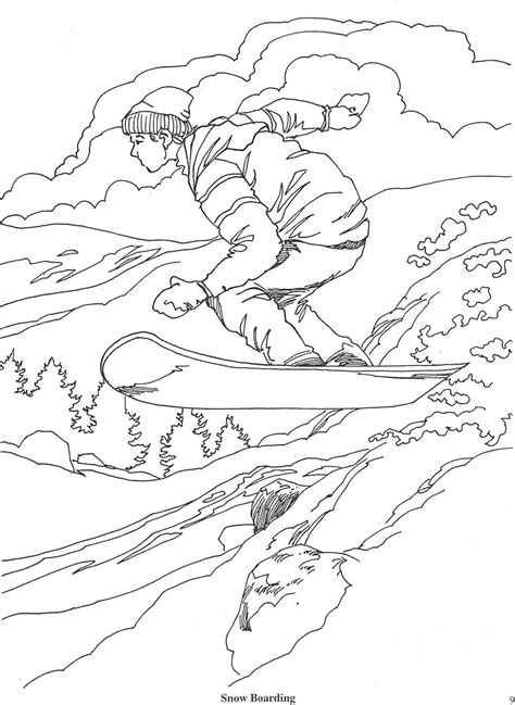 Extreme Sports Coloring Pages [2025]