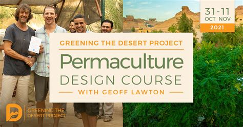 Greening The Desert Project Pri Jordan Permaculture Demonstration Site