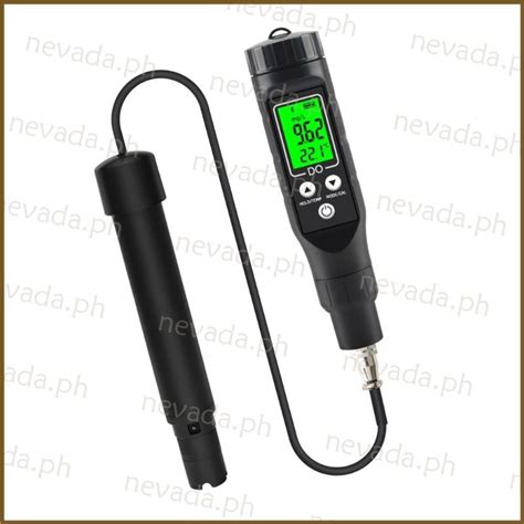 Nevʚ ɞ Dissolved Oxygen Meter Water Quality Analyzer For Seawater Aquaculture Portable Shopee