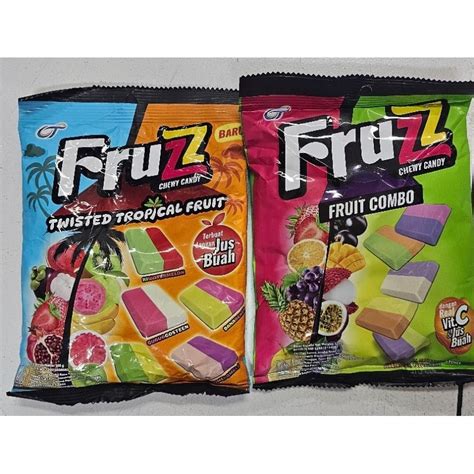 Fruzz Chewy Candy 100g Soft Candy With Various Fruit Flavors Shopee Philippines