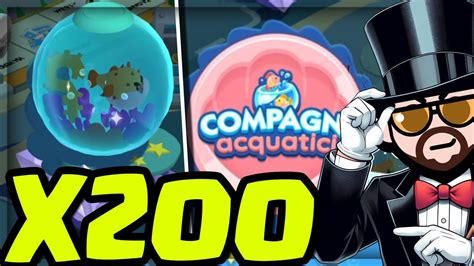 X200 Evento Compagni Acquatici Monopoly Go Ita Youtube