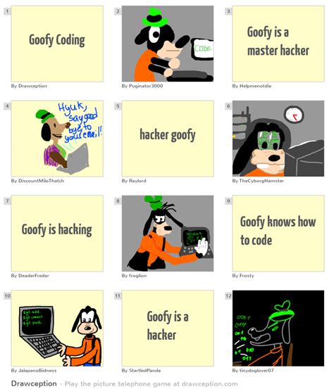 Goofy Coding Drawception
