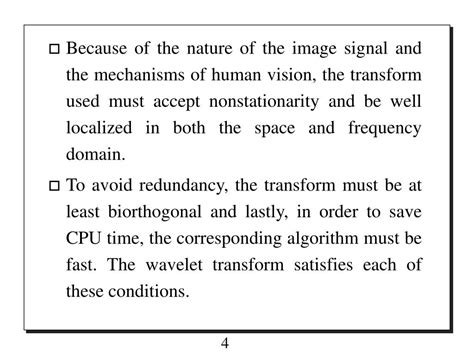 Ppt Wavelet Transform For Image Data Compression Powerpoint Presentation Id
